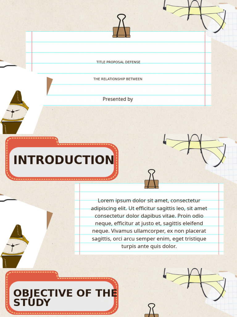 Title Proposal Defense (Reference Only) | PDF