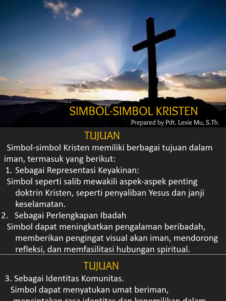 Simbol-Simbol Kristen dan Maknanya | PDF