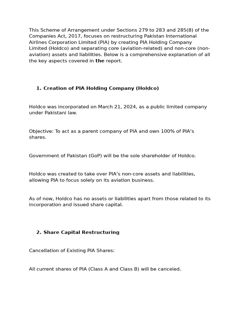 Document (3) PIA | PDF | Equity (Finance) | Business Economics