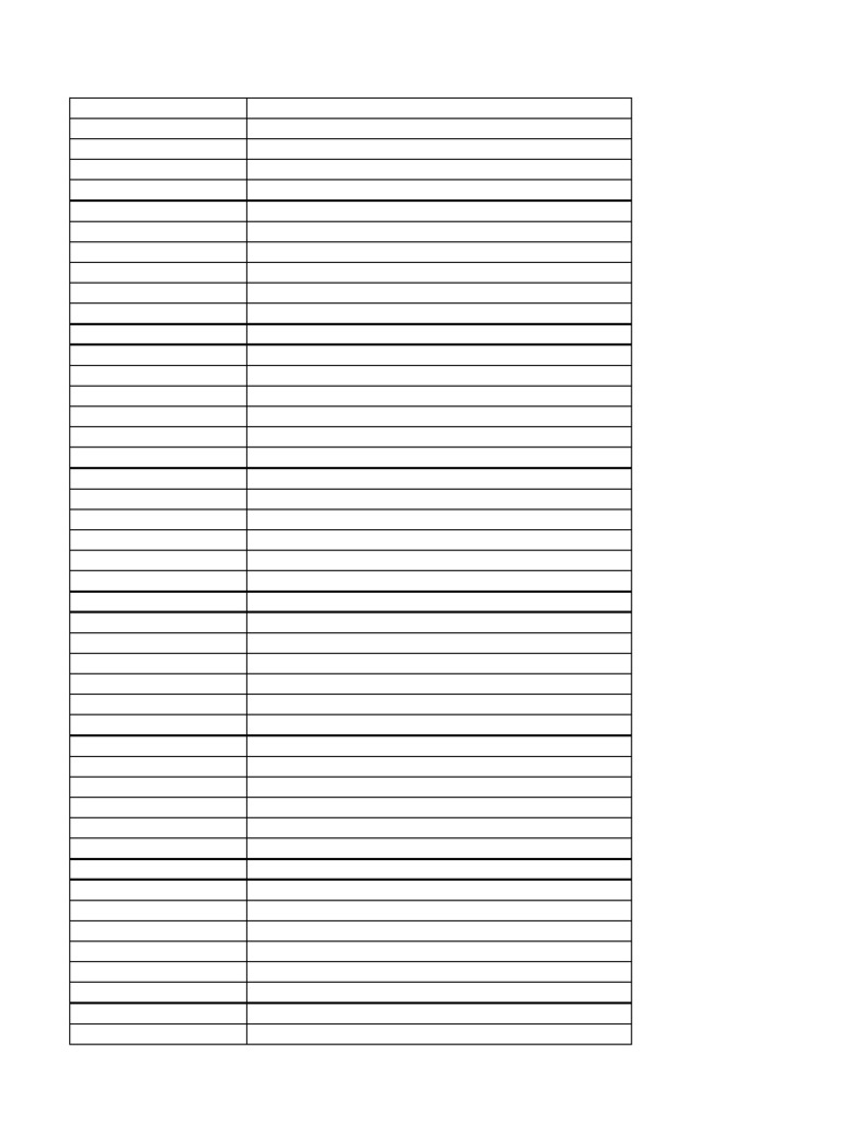 Flothea BEF List Overview | PDF