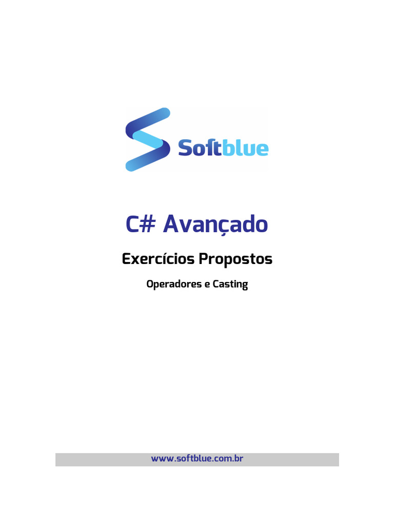 Exercícios Propostos | PDF