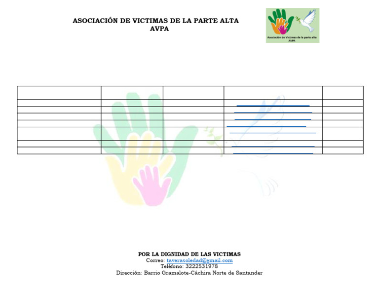 Directorio Junta Directiva 2025 | PDF