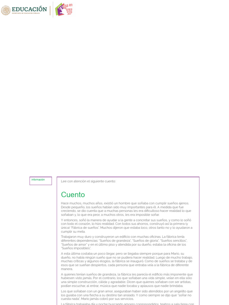 Leer para Comprender | PDF