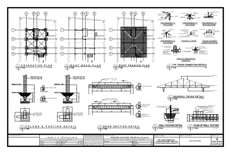 Structural Barcinas S01 S02 | PDF | Truss | Structural Engineering