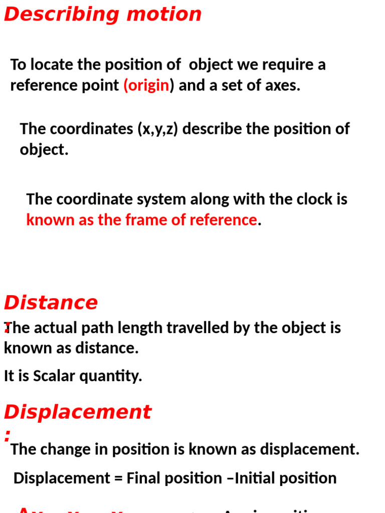 Motion in Straight Line 1 | PDF | Velocity | Mechanics