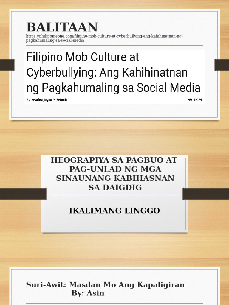 Buo at Pag Unlad NG Mga Sinaunang Kabihasnan Sa Daigdig | PDF
