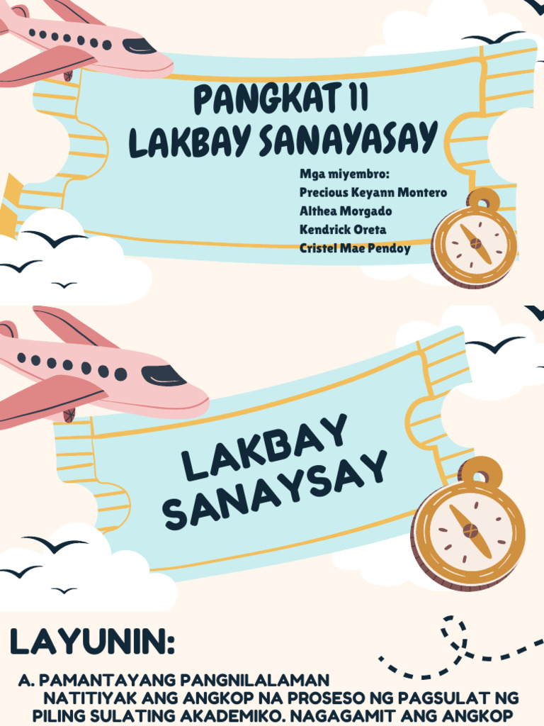 Pangkat 11 Lakbay Sanaysay | PDF