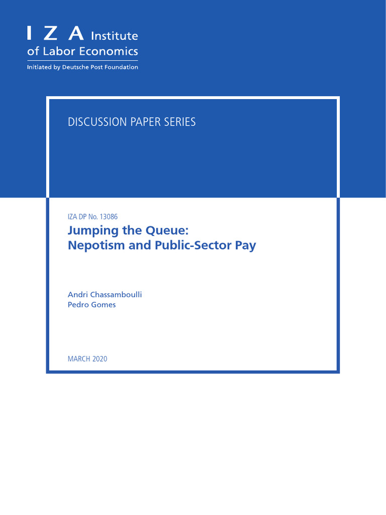 Jumping the queue | PDF | Unemployment | Employment