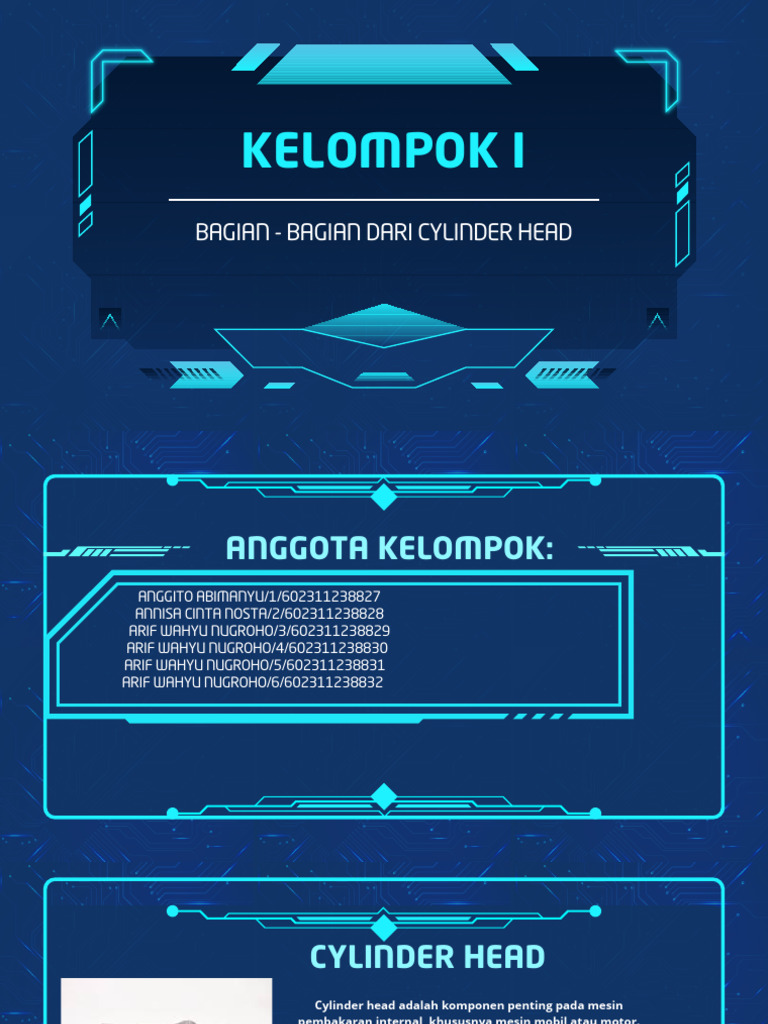 Bagian - Bagian Dari Cylinder Head | PDF