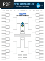 CBS Sports 2024 Bracket | PDF | Ncaa Division I Basketball | Ncaa ...