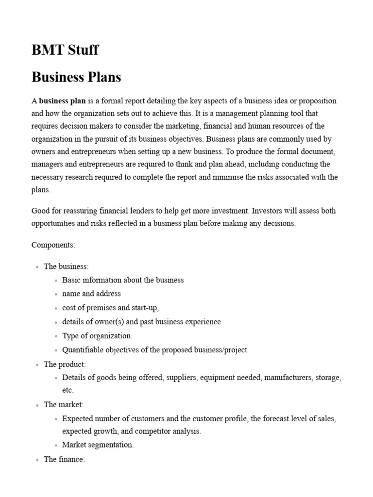SL Business Management Toolkit Items (2023 and Onwards Curriculum ...