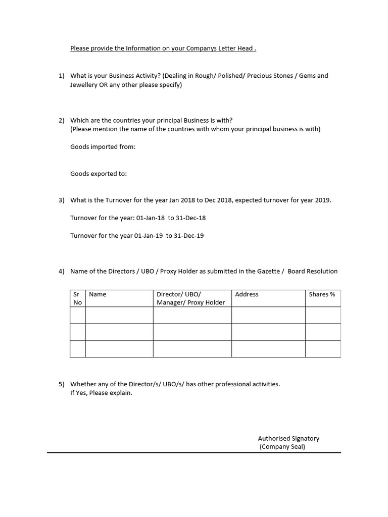 Signature Card for Addition and Deletion of Signatory | PDF | Banks ...