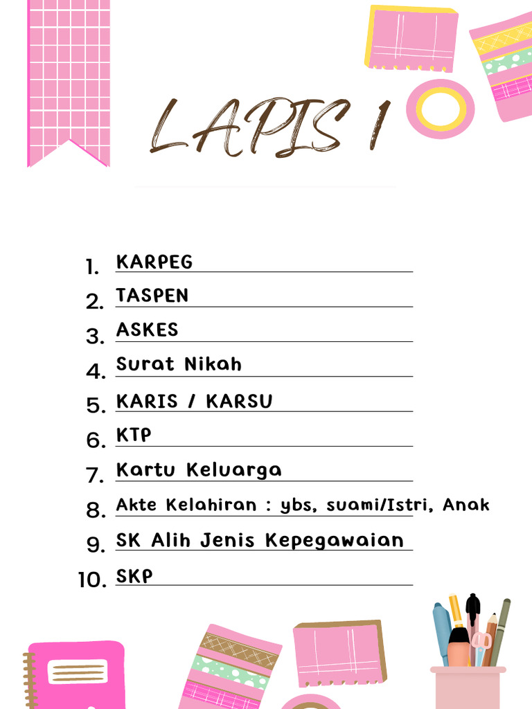 Sekat Lapis Box File Asn | PDF