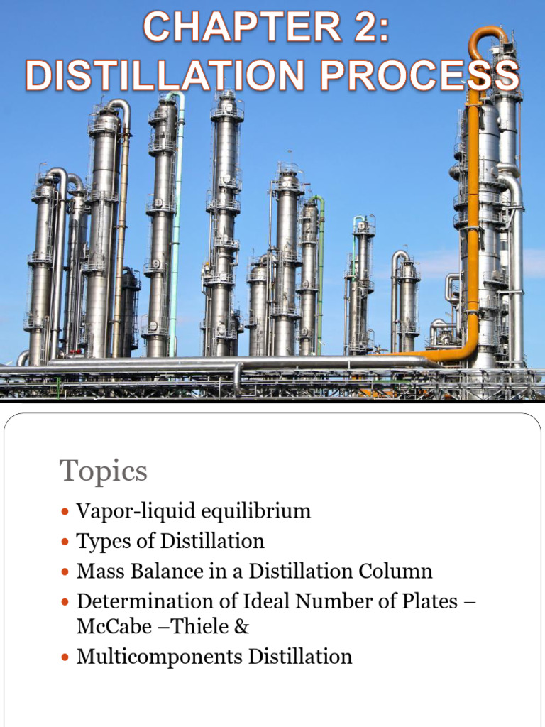 2 Chapter 2 Distillation Process Studen | PDF