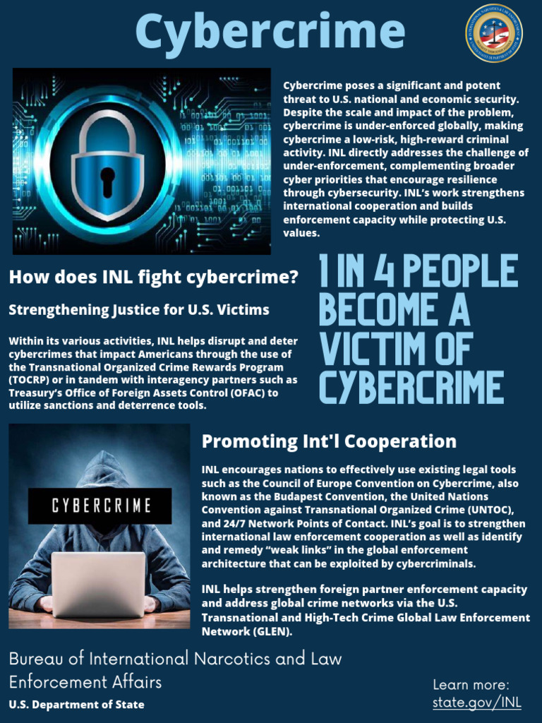 06.23 INL Cybercrime Flyer Accessible 6.12.2023 - 1 | PDF | Cybercrime ...