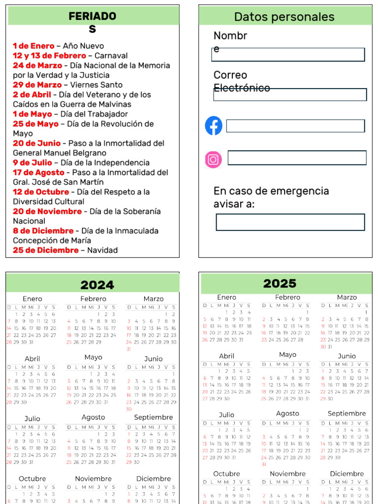 Mi Agenda | PDF