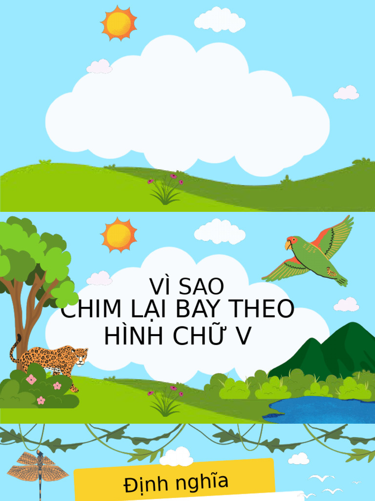 Vì Sao Loài Chim Bay Theo CH V | PDF
