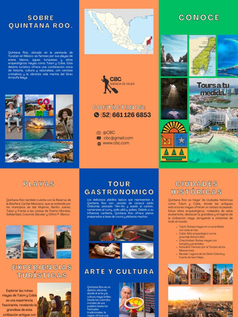 Triptico | PDF | Quintana Roo