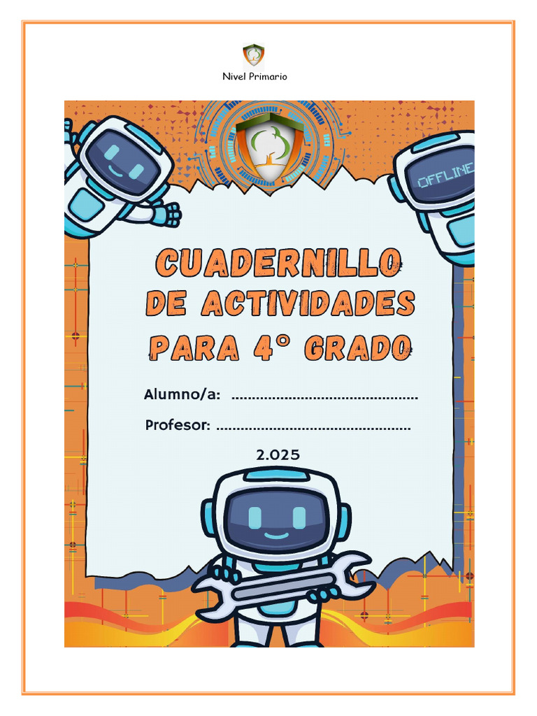 Cuadernillo Cuarto Grado Primaria Timisoara