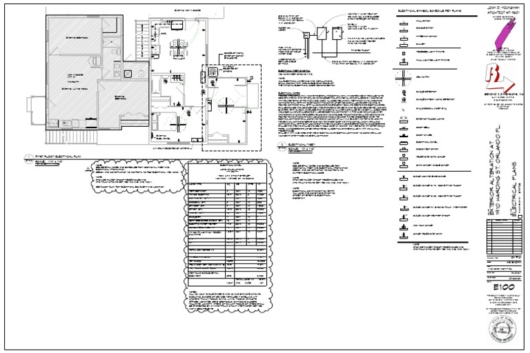 E100-Electrical Plans - 20250114164310734 | PDF | Electrical Wiring ...