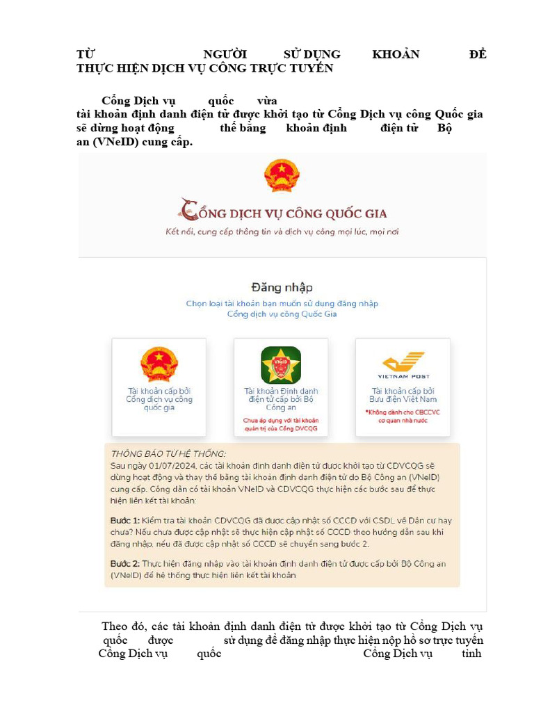 HUONG - DAN - THUC - HIEN - LIEN - KET - TAI - KHOAN - VOI - VNEID - Cổng thông tin điện tử Nghệ ...
