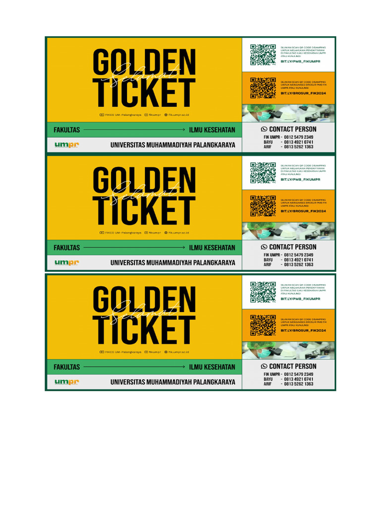 Golden Ticket | PDF
