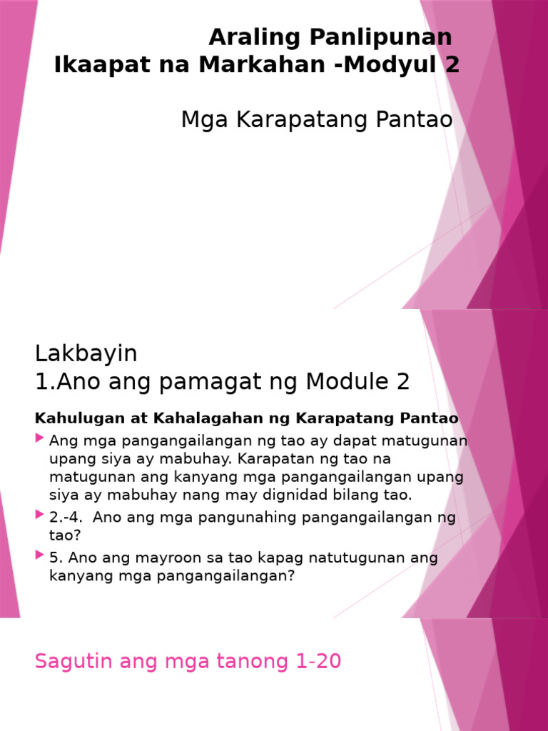 AP 10 Q4 Lesson 2 | PDF