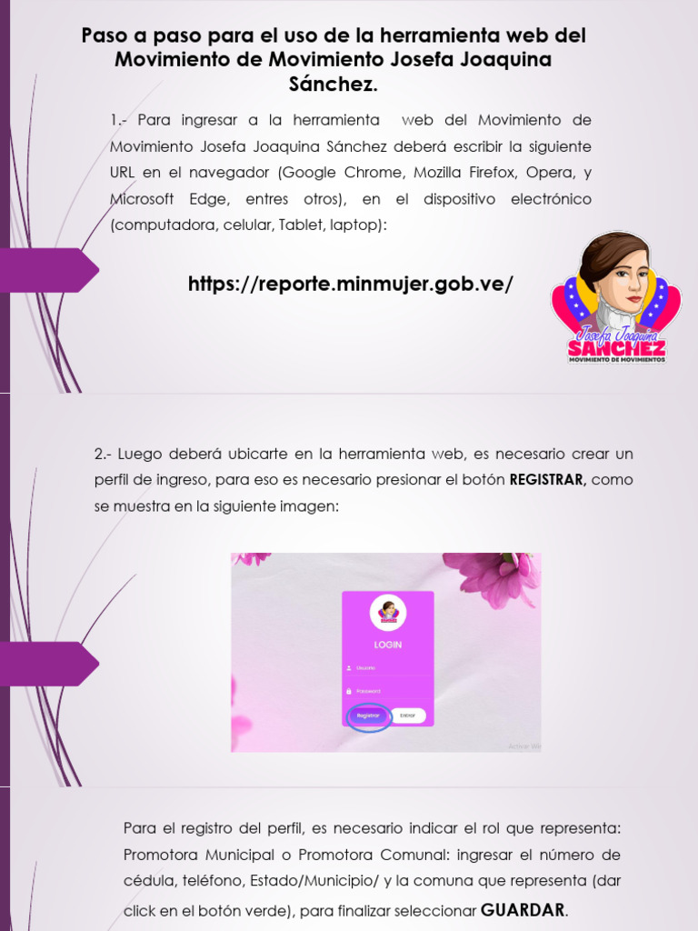 Paso Paso Movimiento Josefa Sanchez | PDF