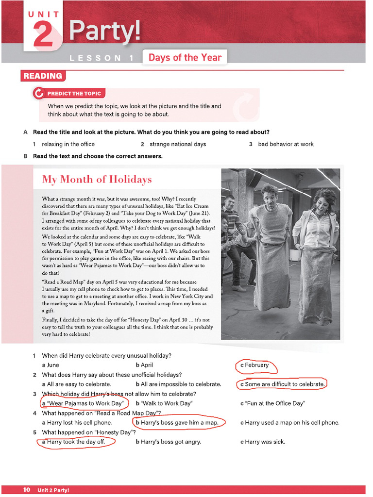 Unit 2 - WB LVL3 | PDF