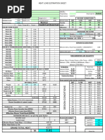 E20 Heat Load Calculation Sheet | PDF | Ventilation (Architecture ...