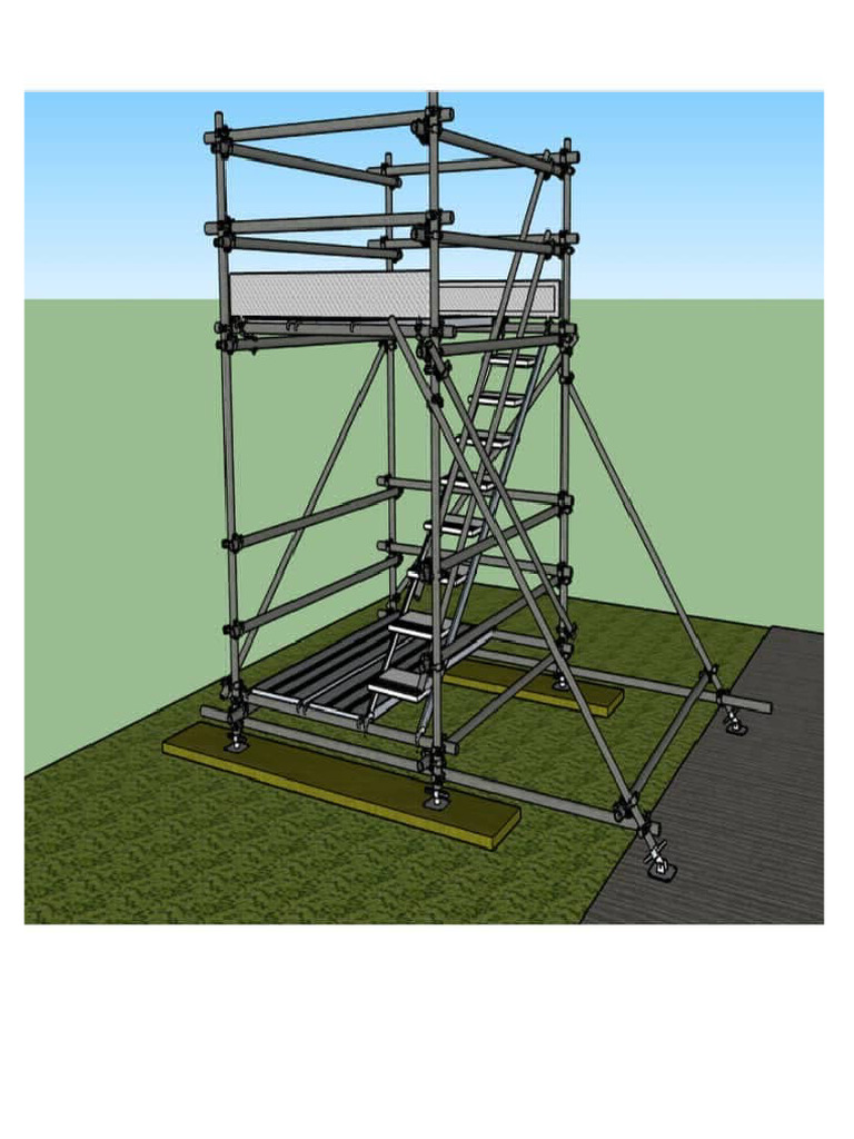 Tower Type Scaffold | PDF