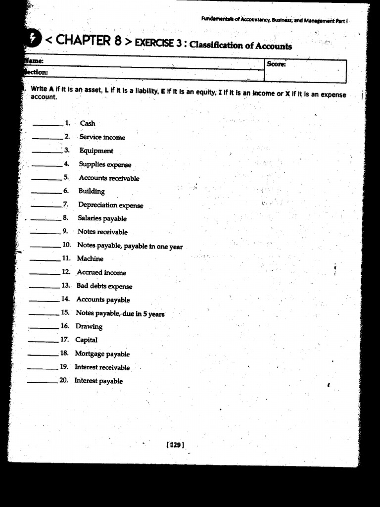 ACCTG 1 CHAPTEr | PDF