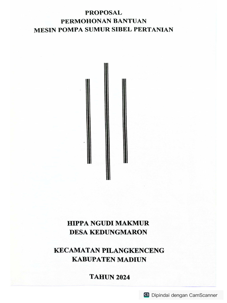 Proposal SDMD 471 | PDF