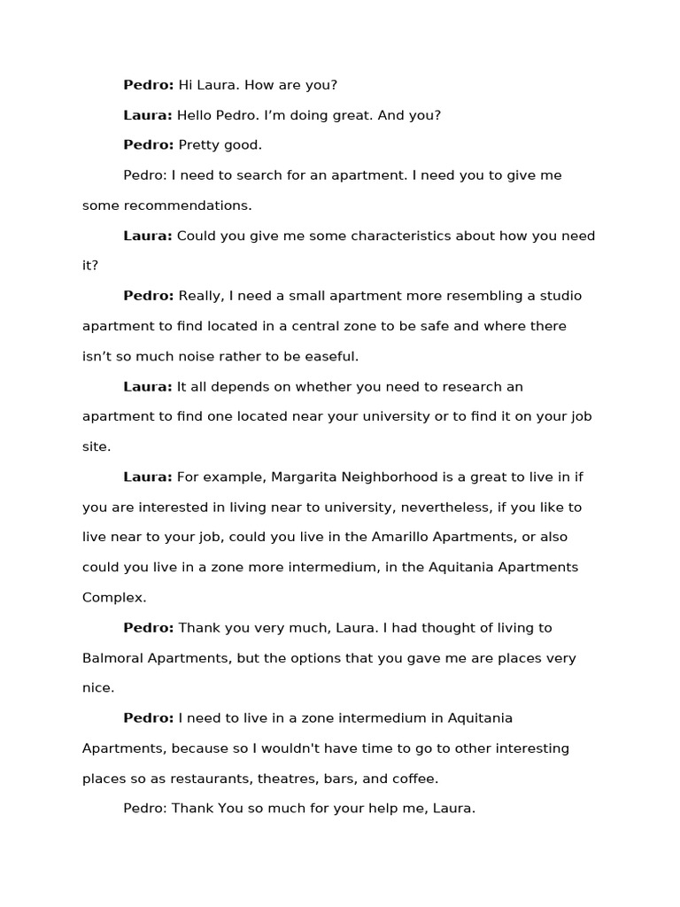 Speaking Challenge Day 8 | PDF