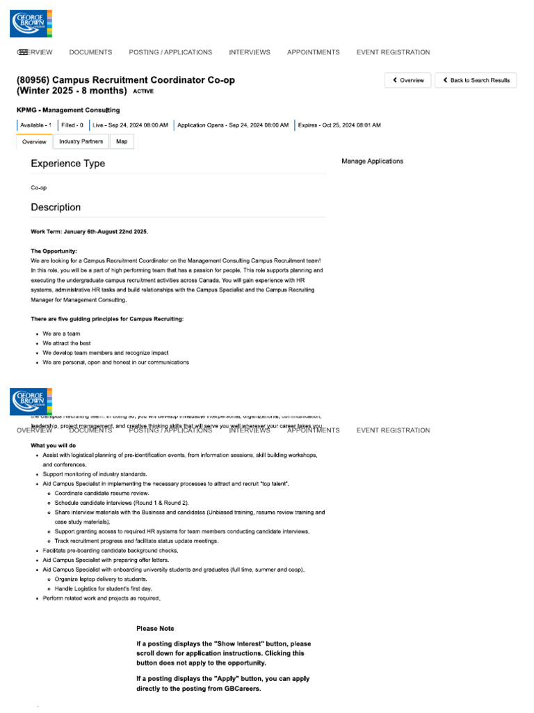 KPMG Job | PDF