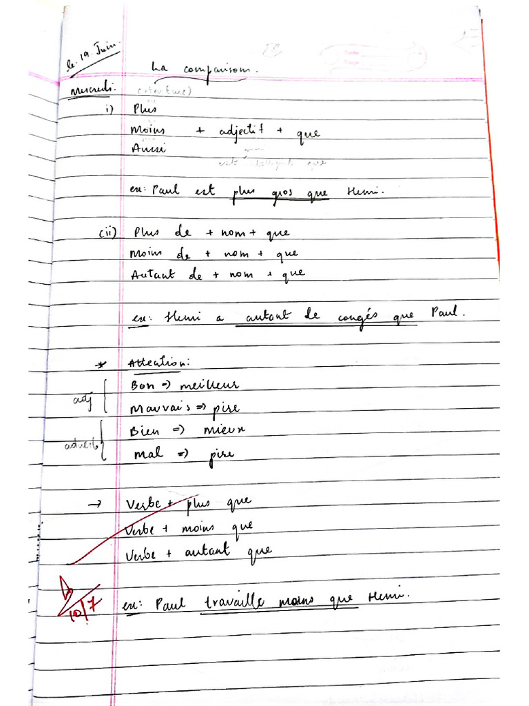 French Notes | PDF