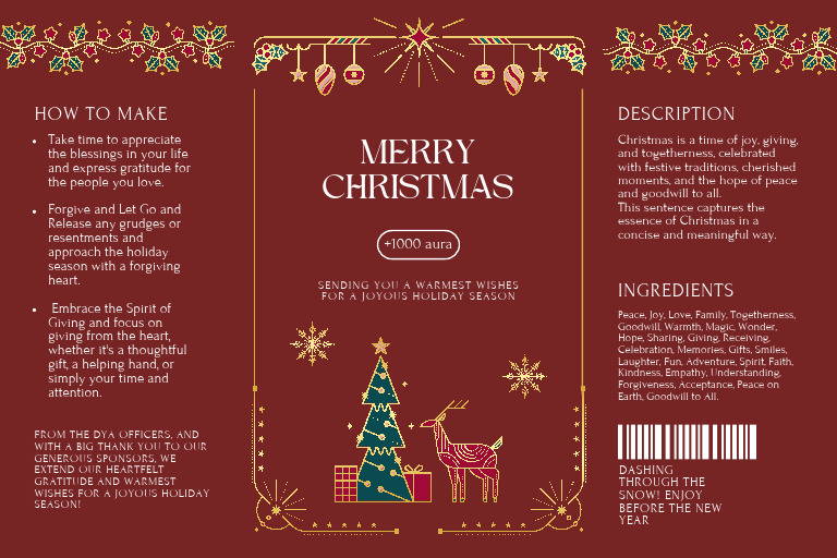 Red Gold Elegant Christmas Hampers Label - 20241224 - 070249 - 0000 | PDF