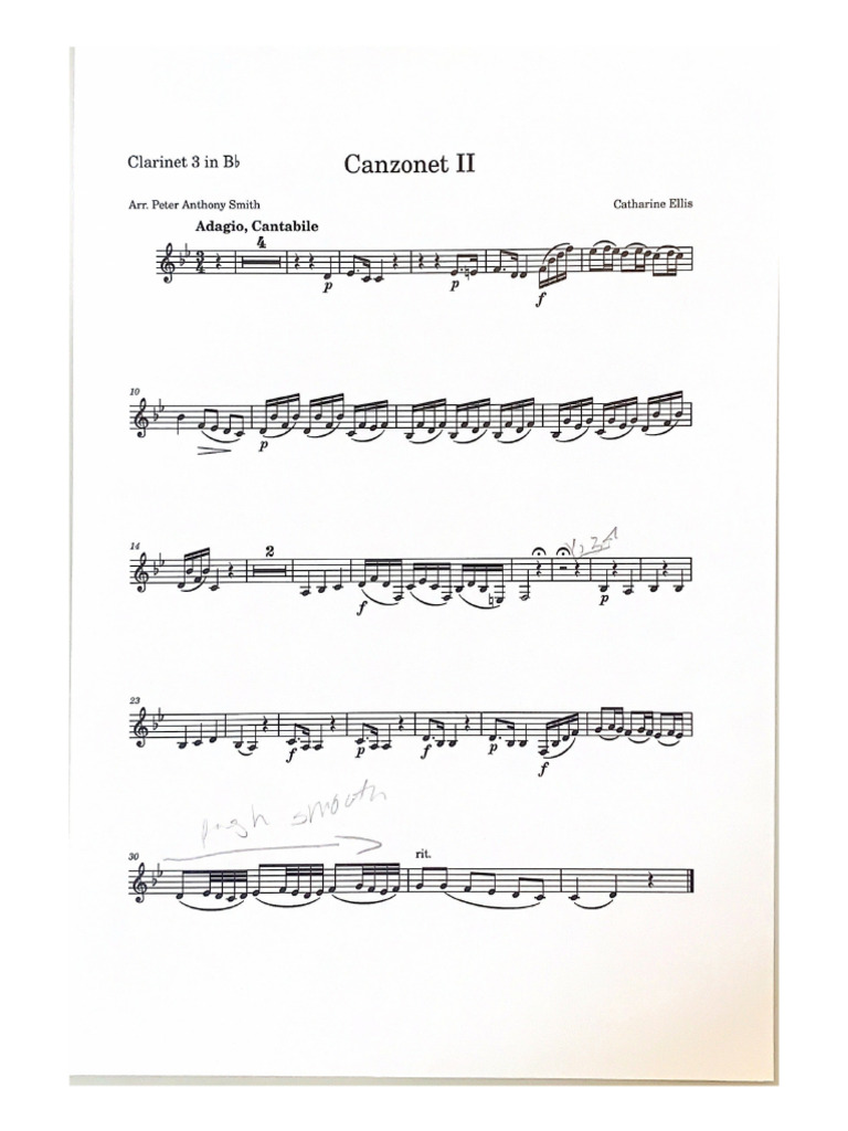 Canzonet, Catharine Ellis | PDF