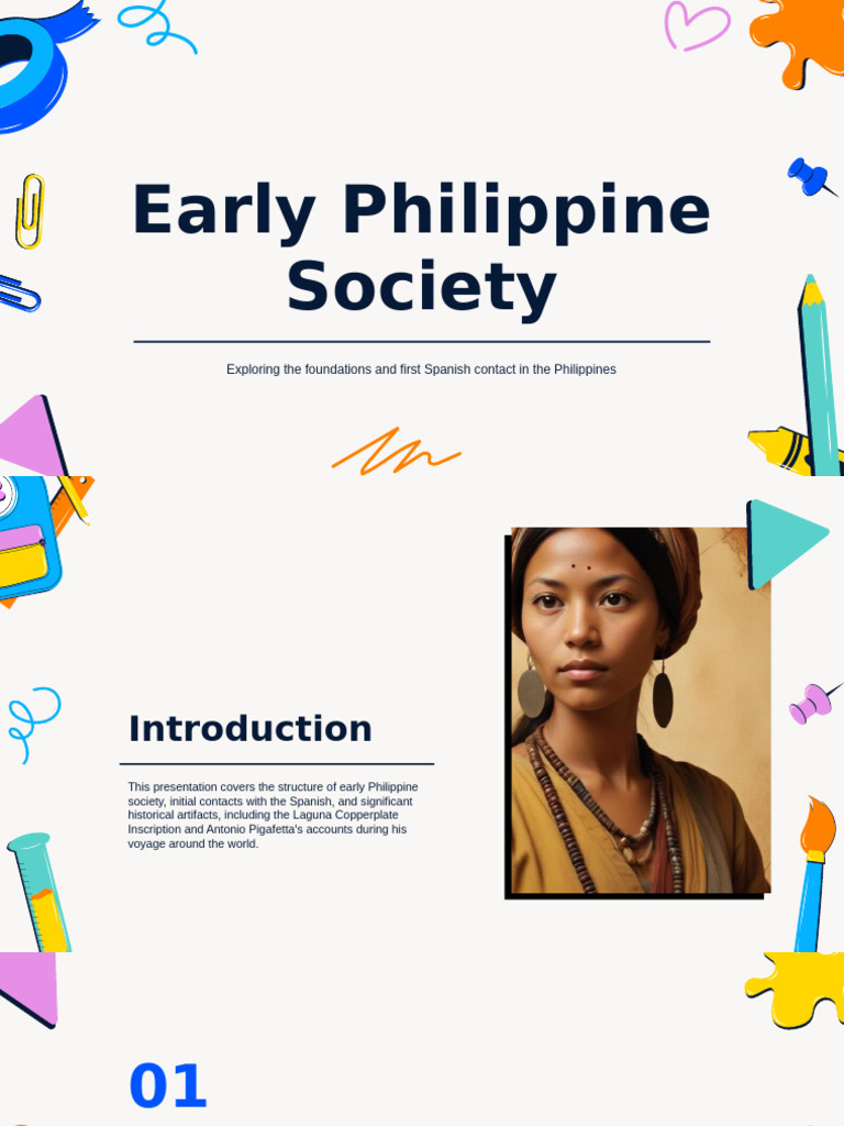 Early Philippine Society and Spanish Contact | PDF | Philippines | Society