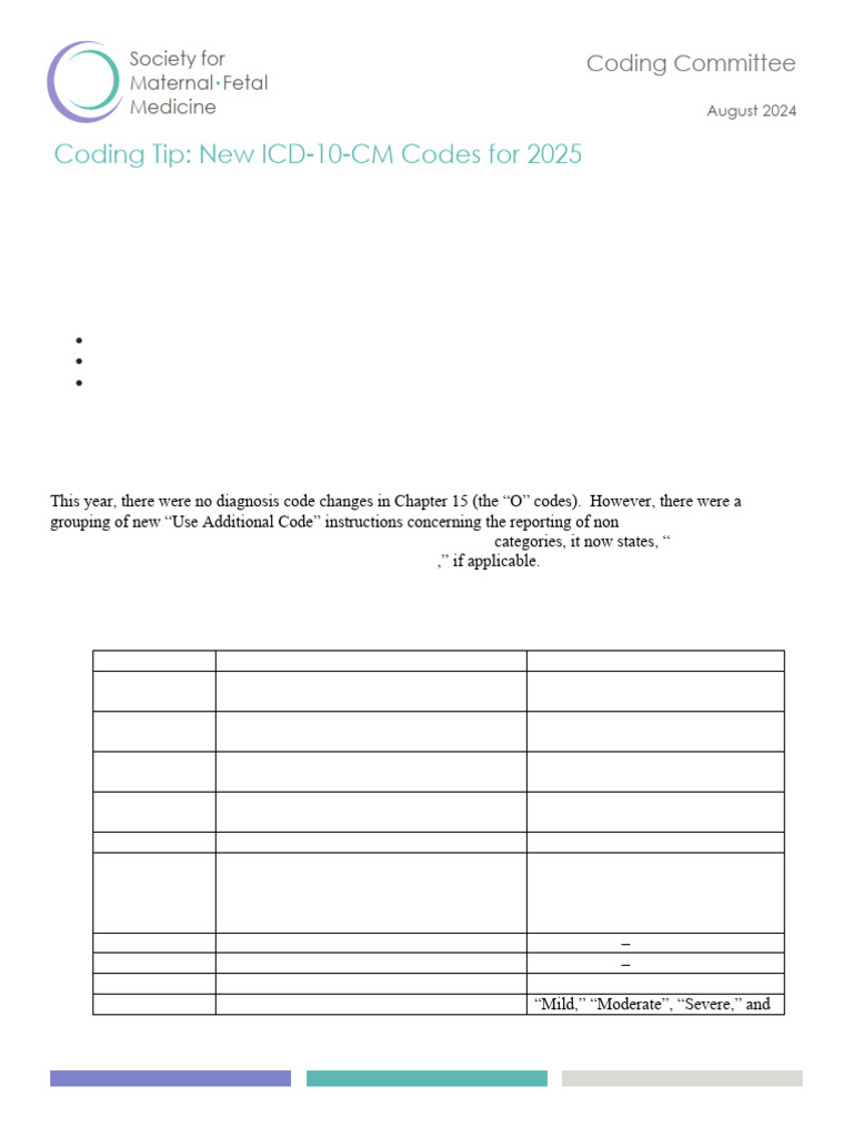 New ICD-10 Codes for 2025 Overview | PDF | Binge Eating Disorder ...