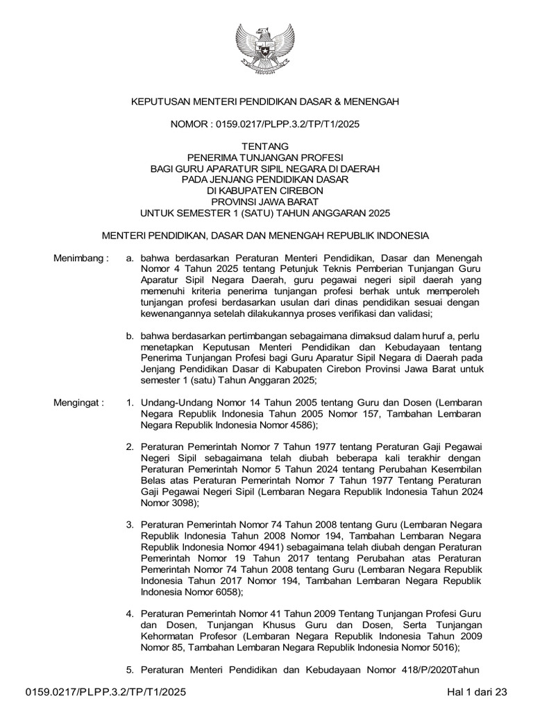 Sk-Tp-Dau-0159.0217 PLPP.3.2 TP T1 2025 | PDF