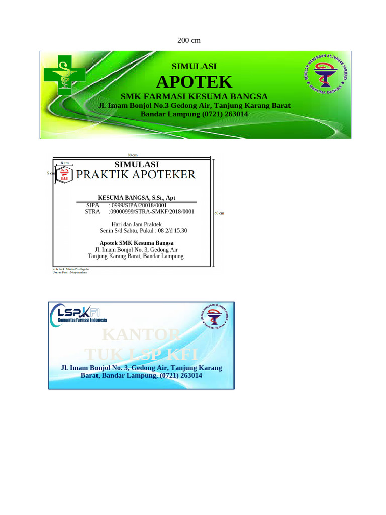 Simulasi Apotek Smk Pdf