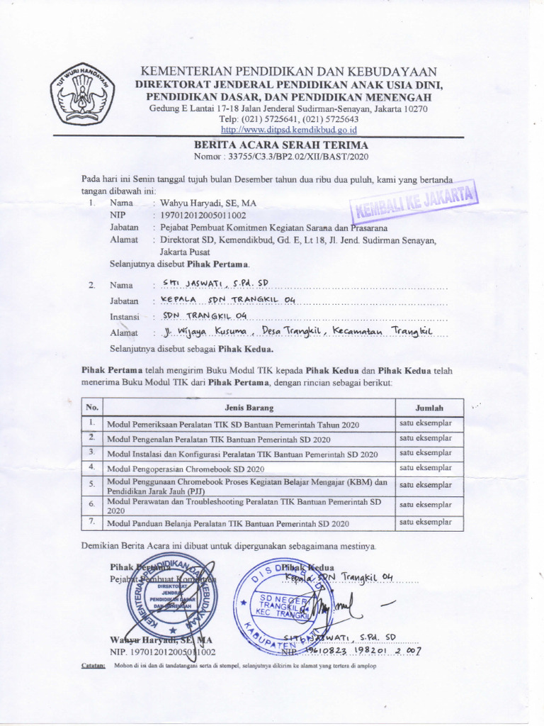 BAST Buku Modul TIK | PDF