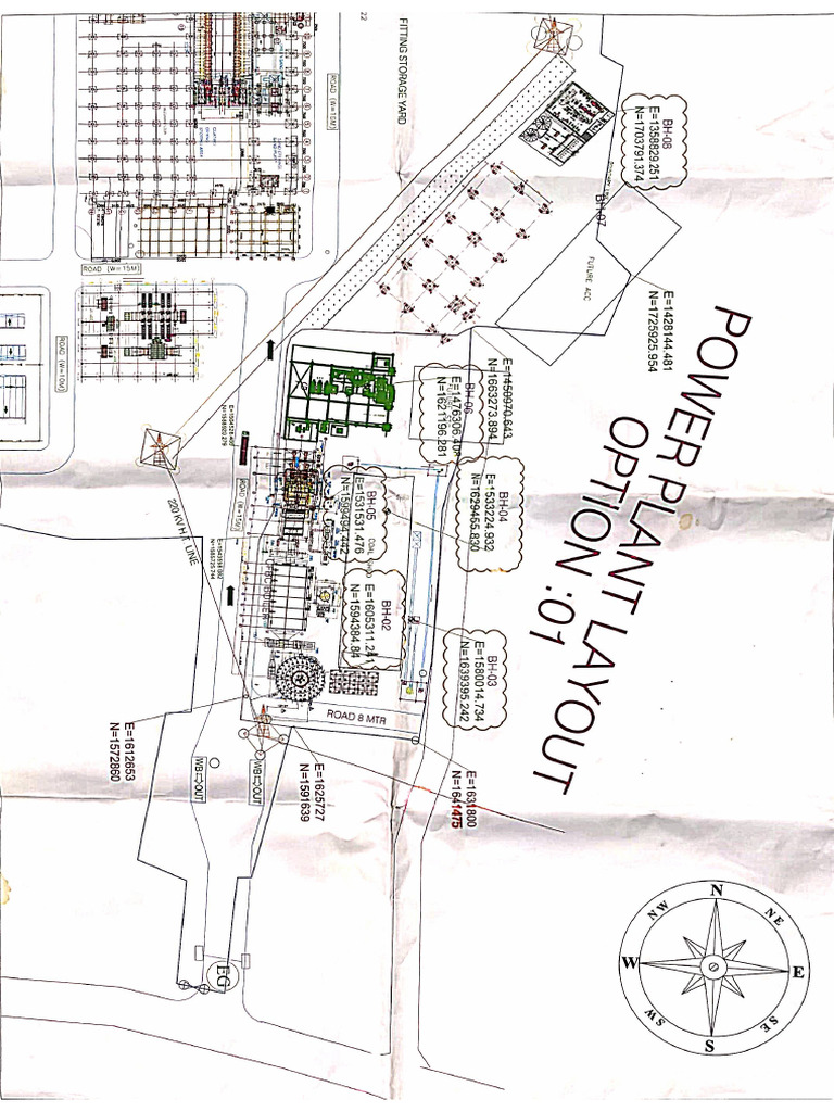 Power Plant Drawing | PDF