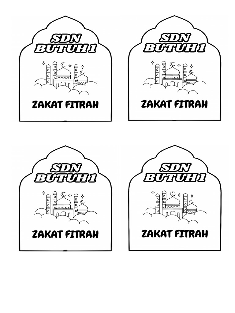LOGO PLASTIK ZAKAT FITRAH | PDF