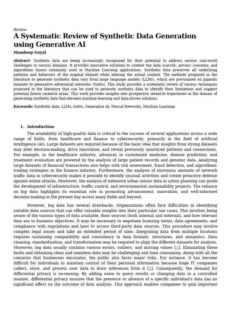 Literature Review Draft 7 | PDF | Statistics | Machine Learning