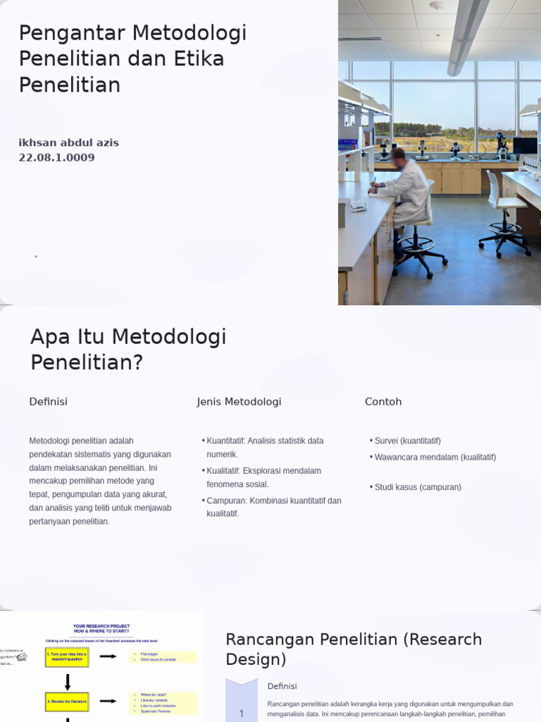 Pengantar Metodologi Penelitian Dan Etika Penelitian | PDF