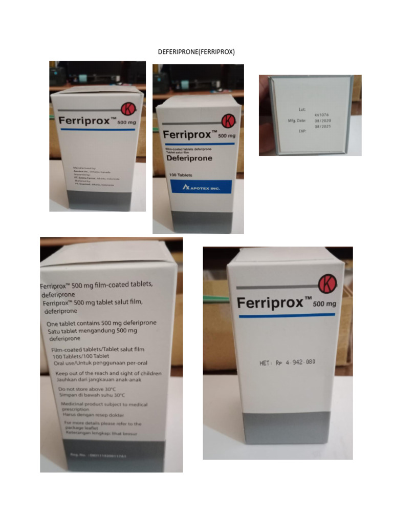 Deferiprone Overview and Usage | PDF