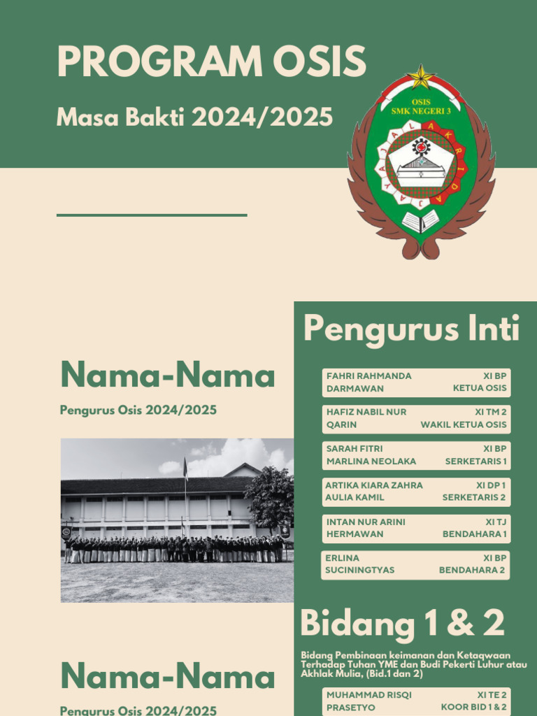 Stempel OSIS SMK 2024/2025 | PDF