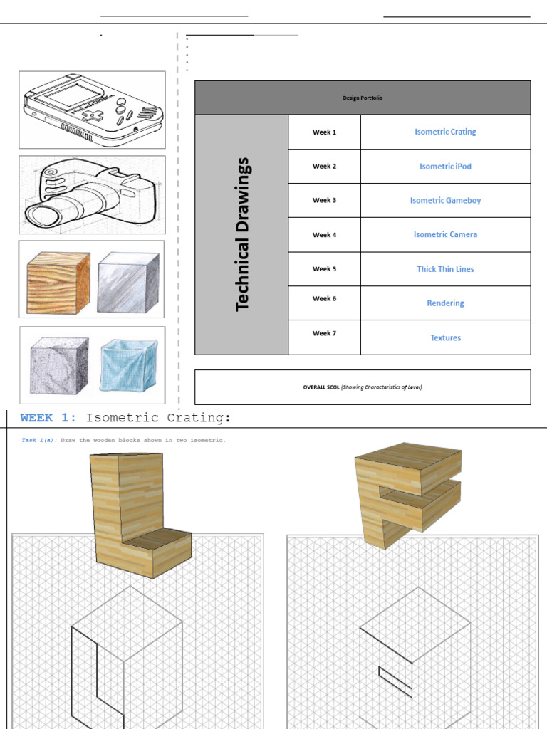 Isometric Crating Shapes | PDF | Drawing | 3 D Computer Graphics